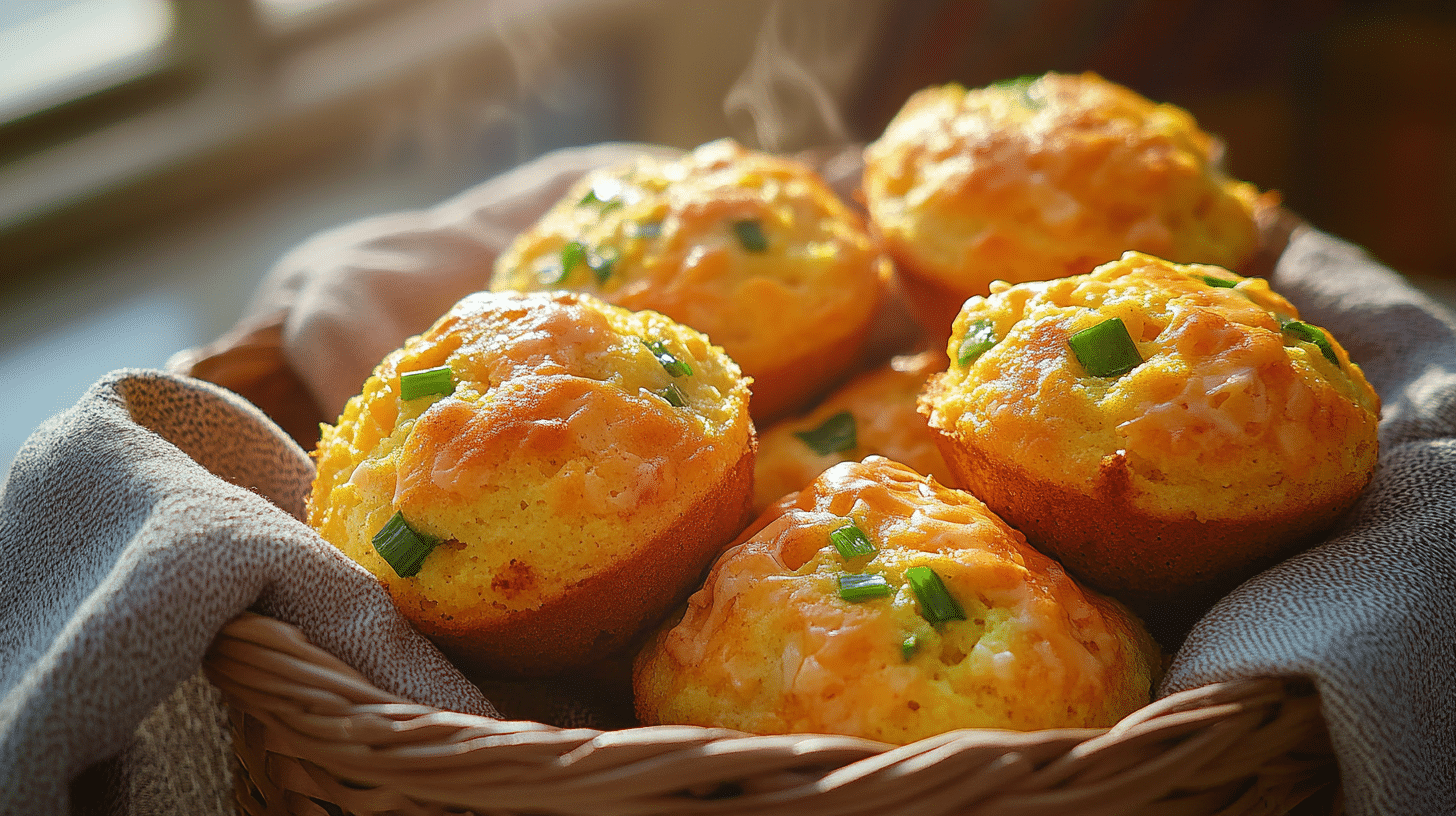 10 Cheddar Scallion Cornbread Muffins Everyone Will Love