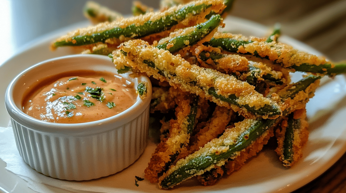 Crispy Air-Fried Green Bean Fries - Donald Recipes