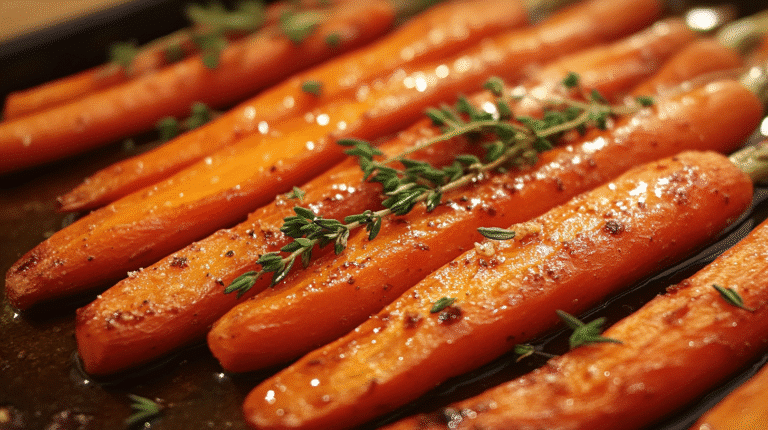Honey Butter Roasted Carrots - Donald Recipes