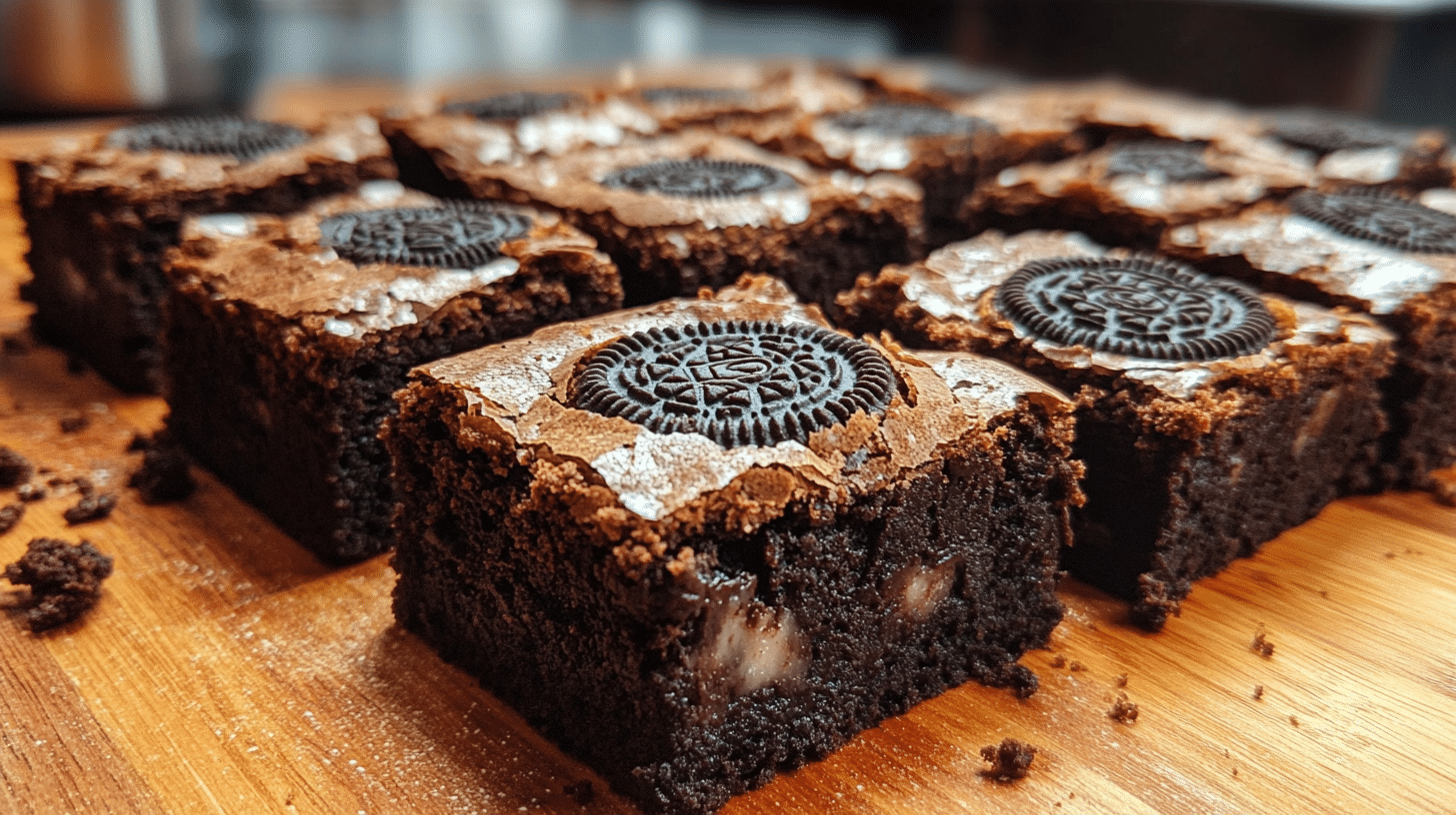 10 Sinfully Delicious Oreo Stuffed Brownies You Need to Try - Donald Recipes