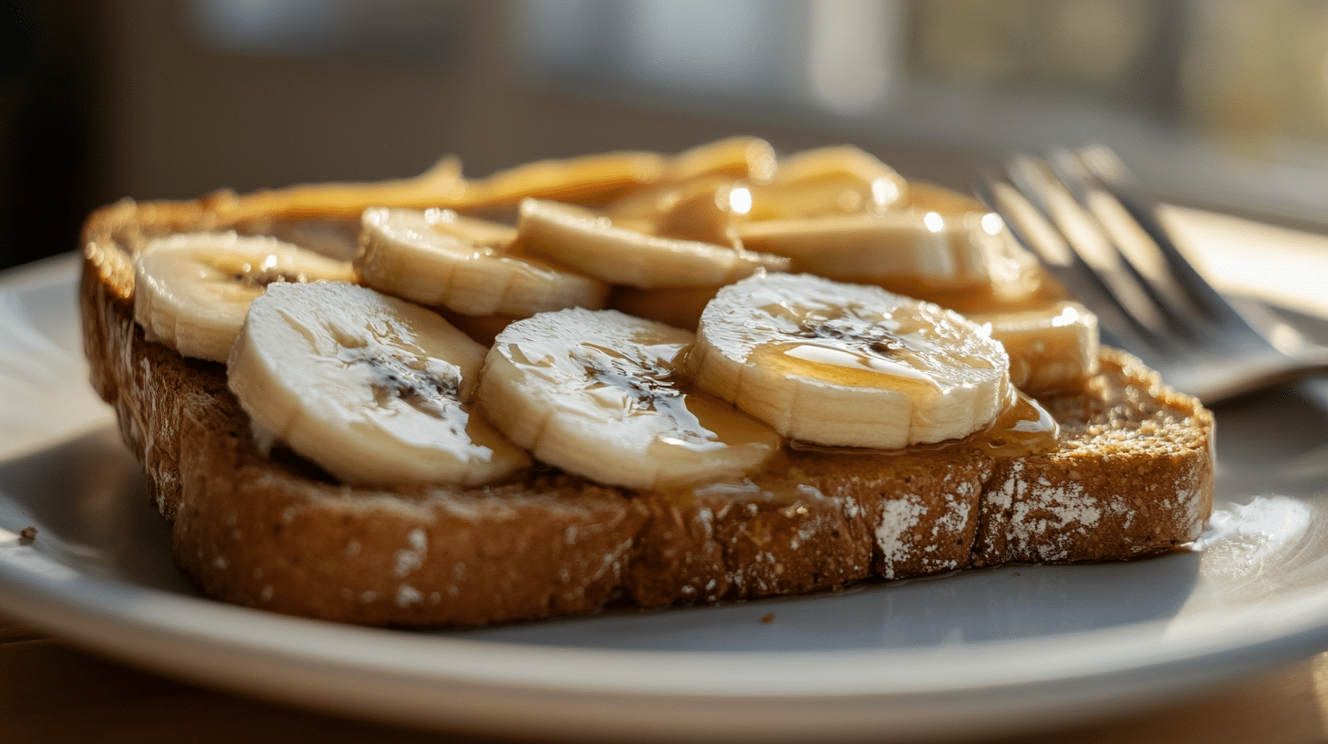 Peanut Butter Banana Toast - Donald Recipes