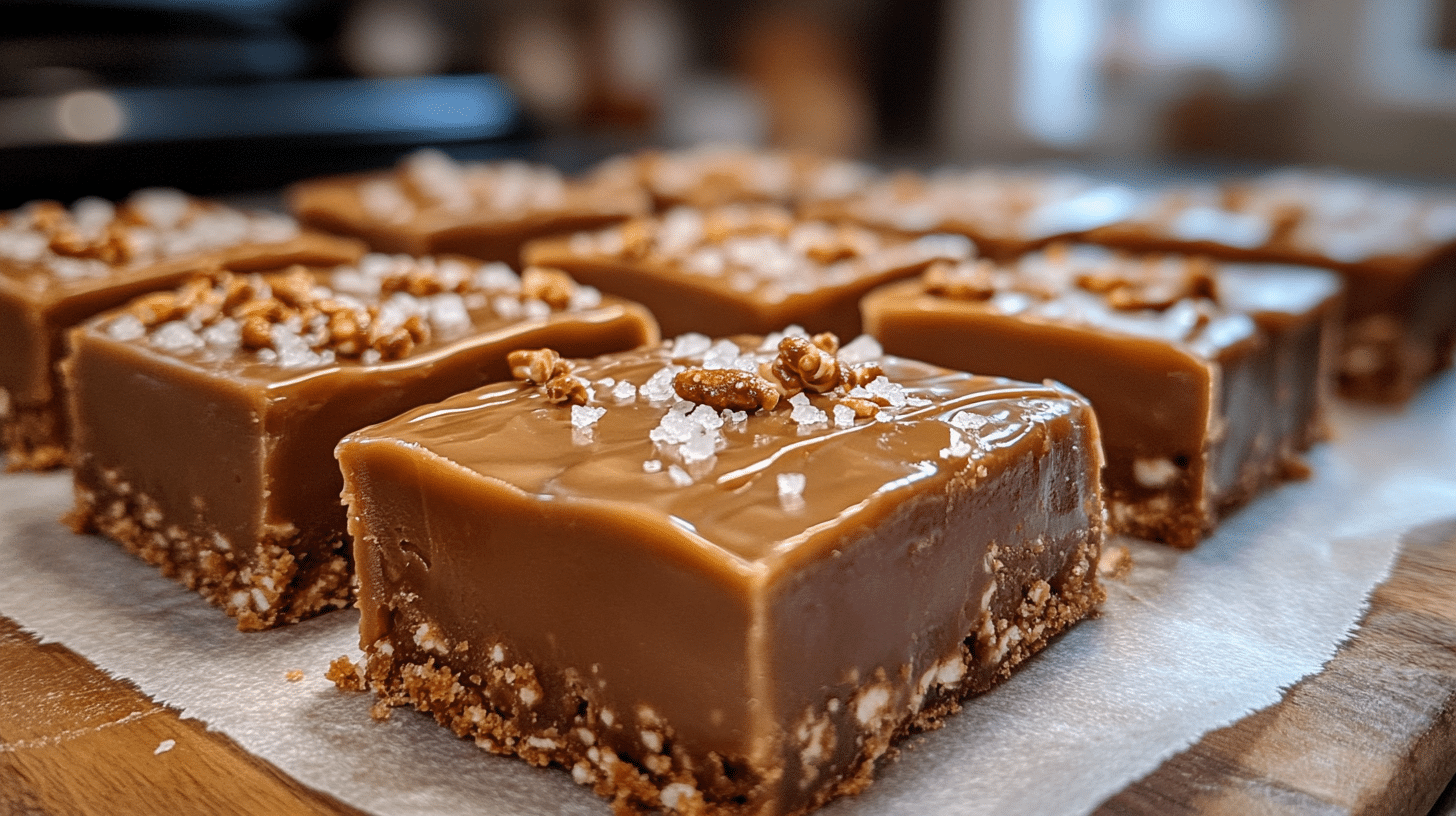 7 Crazy Delicious Reasons to Love Salted Caramel Pretzel Fudge - Donald ...