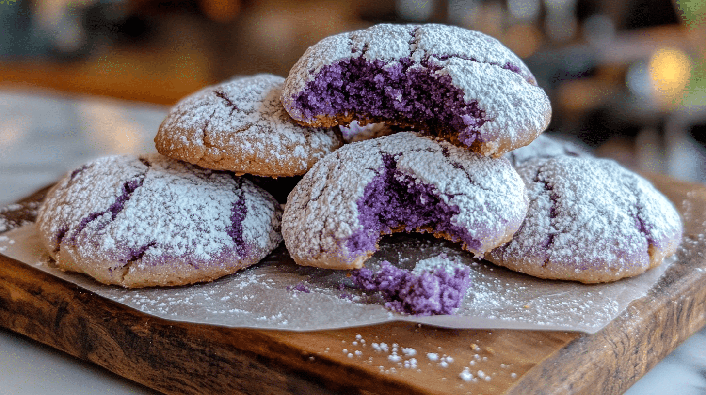 17 Irresistible Reasons You'll Love These Ube Crinkle Cookies (Filipino Favorite!) - Donald Recipes